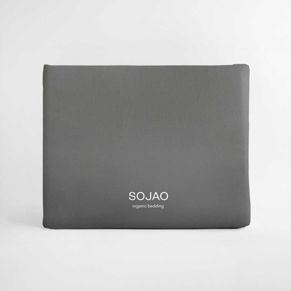 Classic Stone Flat Sheet Set | Organic Cotton Bed Sheets | SOJAO Singapore
