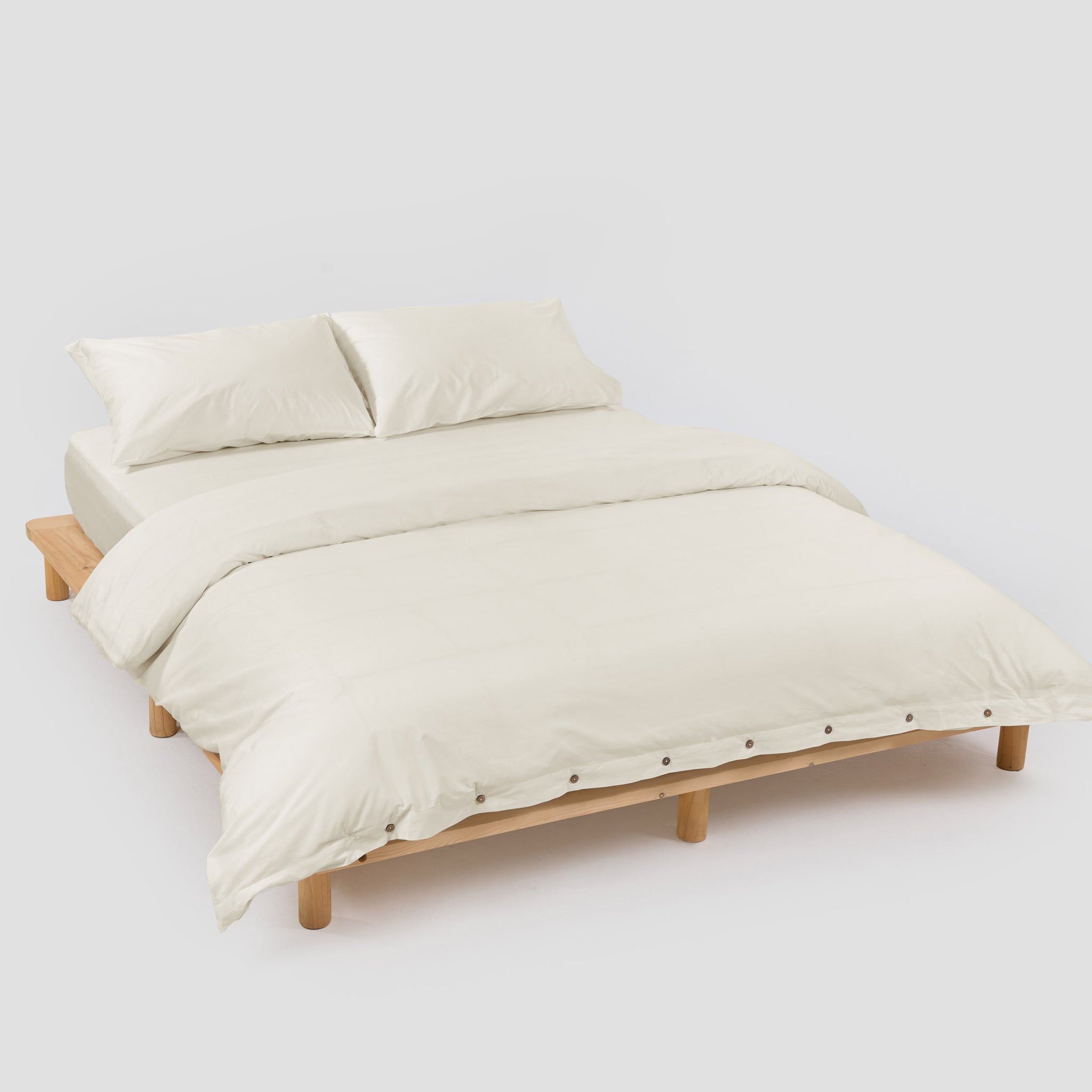 Classic Natural Bundle Set | Organic Cotton Bed Sheets | SOJAO Singapore
