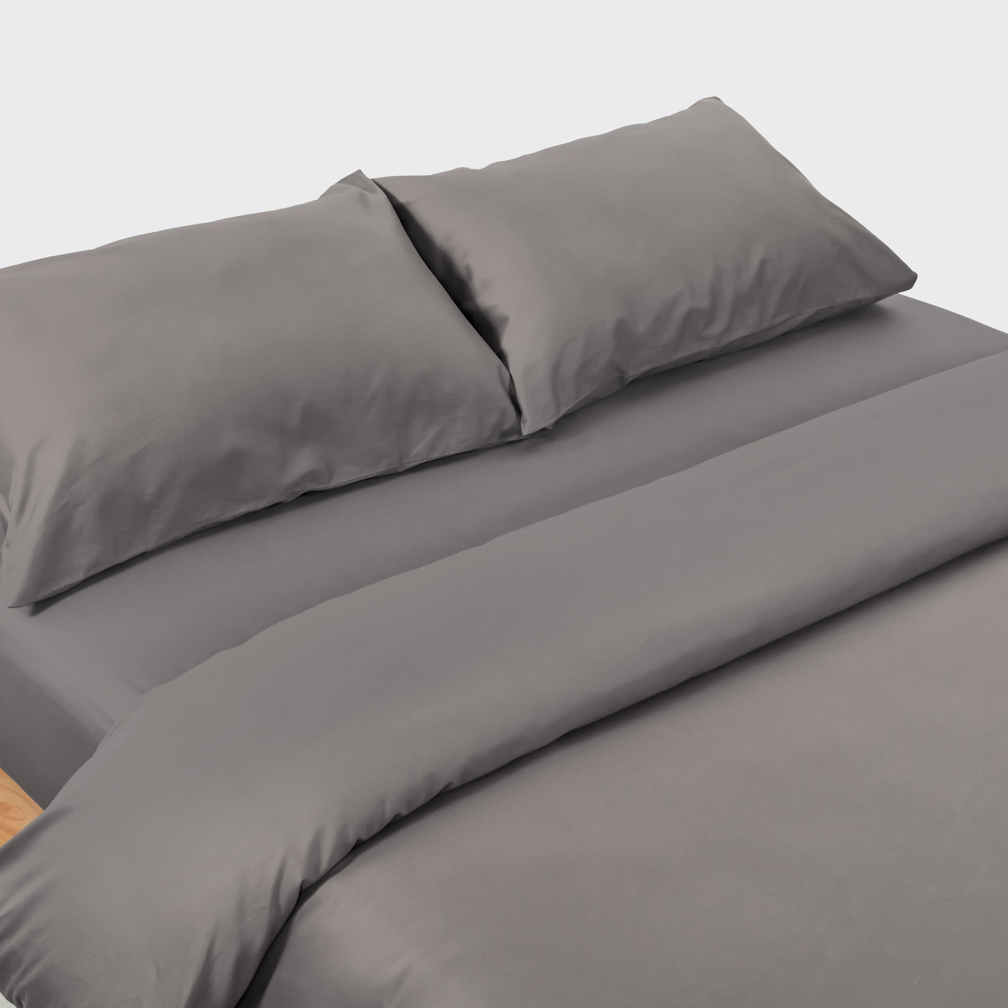 Classic Stone Duvet Set | Organic Cotton Bed Sheets | SOJAO Singapore
