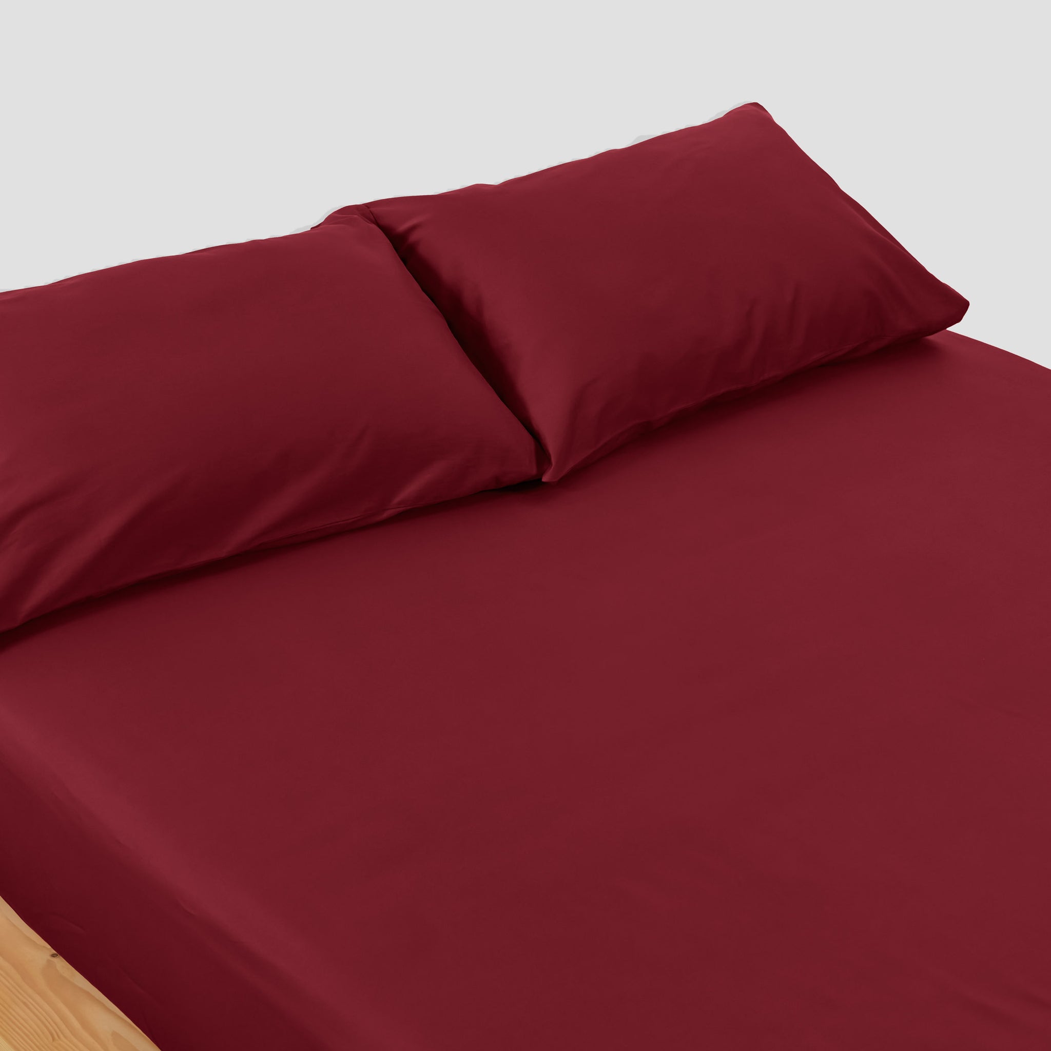 Classic Wine Fitted Sheet | Organic Cotton Bed Sheets | SOJAO Singapore