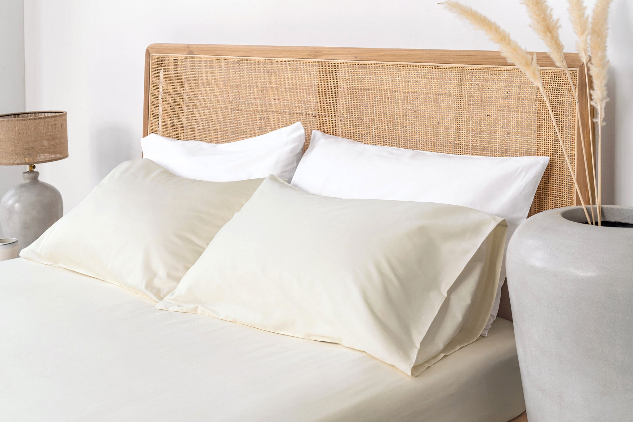 Classic Natural Fitted Sheet | Organic Cotton Bedsheets | SOJAO